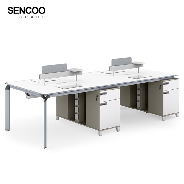 Modern modular small office desk - Sencoo Space
